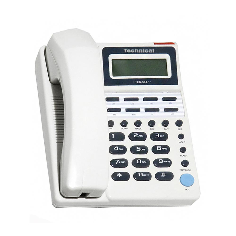 مشخصات، قیمت، خرید و فروش گوشی تلفن تکنیکال مدل TEC-5847